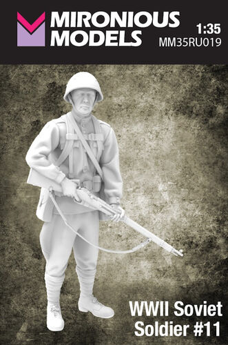 NEW! Mironious Models 35RU019 Soviet WWII Soldier No.11 (1 Figure)