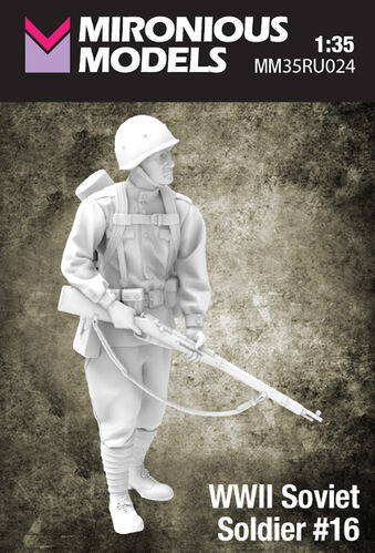 NEW! Mironious Models 35RU024 Soviet WWII Soldier No.16 (1 Figure)