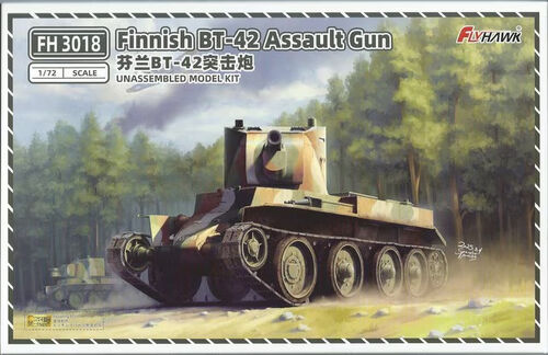 NEW! Flyhawk 3018 Finnish BT-42 Assault Gun