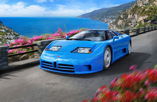 Revell 07353 Bugatti EB110