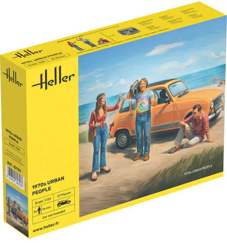 Heller 82757 1970s Urban People (3 Figures)