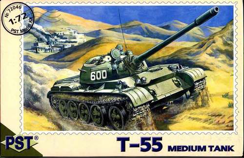 PST 72046 Soviet medium tank T-55
