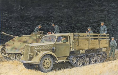 Dragon 6761 Sd.Kfz.3a Maultier Half Track