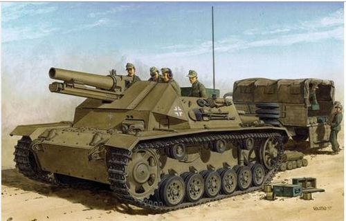 Dragon 6904 DAK 15cm s.IG.33 auf Fahrgestell Pz.Kpfw.III (Sf)
