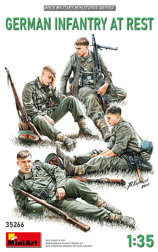 MiniArt 35266 German Infantry at rest