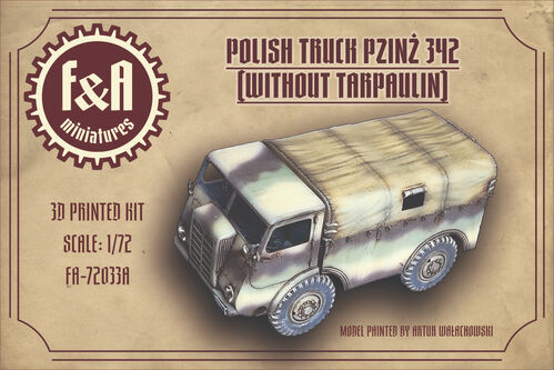 F&A Miniatures 72033A Pzinż 342 - Bez Plandeki