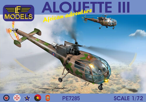 LF Models PE7285 Aerospatiale Alouette III - African Adventure (Rhodesia, Portugal, SAAF, Angola and Bophuthatswana)
