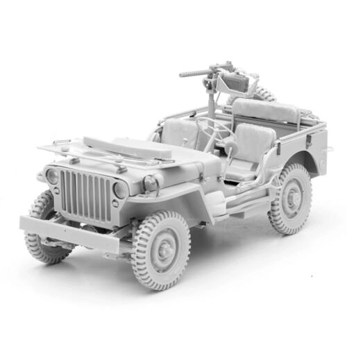 NEW! SOLMODEL MM296 US Army WWII Willys Jeep