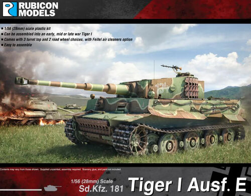 NEW! Rubicon Models 280016 Tiger I E