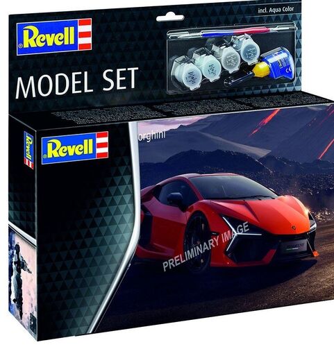 NEW! Revell 67723 Lamborghini Revuelto Model Set