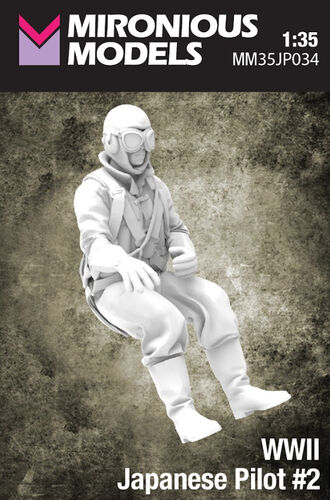 NEW! Mironious Models 35JP034 Japanese WWII Pilot No.2 (1 Figure)