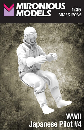 NEW! Mironious Models 35JP036 Japanese WWII Pilot No.4 (1 Figure)