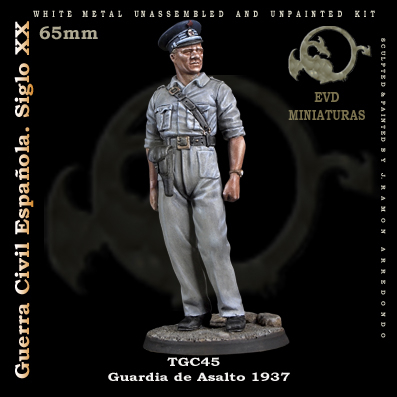 NEW! El Viejo Dragon TGC45 Guardia de Asalto 1937 (1 Figure)