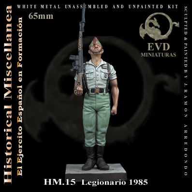 NEW! El Viejo Dragon HM15 Spanish Foreign Legion Soldier 1985 (1 Figure)
