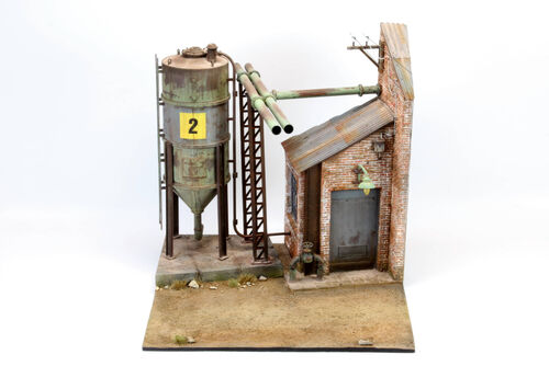 VG DioModels 64531 Factory with Silo