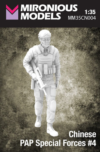 NEW! Mironious Models 35CN004 Chinese PAP Special Forces No.4 (1 Figure)