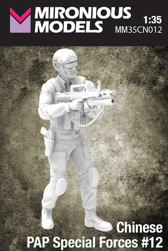 NEW! Mironious Models 35CN012 Chinese PAP Special Forces No.12 (1 Figure)