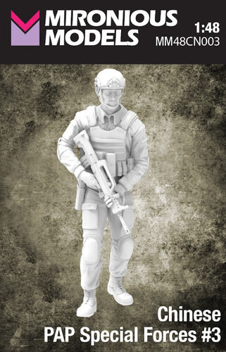 NEW! Mironious Models 48CN003 Chinese PAP Special Forces No.3 (1 Figure)