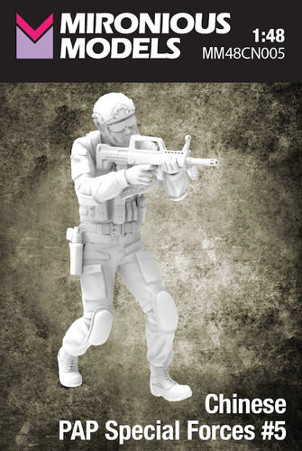 NEW! Mironious Models 48CN005 Chinese PAP Special Forces No.5 (1 Figure)