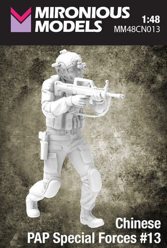 NEW! Mironious Models 48CN013 Chinese PAP Special Forces No.13 (1 Figure)