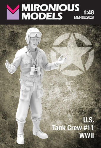 NEW! Mironious Models 48US029 US WWII Tank Crew No.11 (1 Figure)