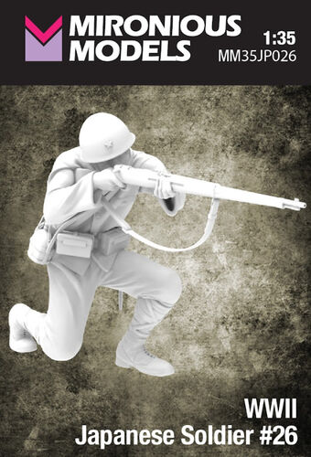 NEW! Mironious Models 35JP026 Japanese WWII Soldier No.26 (1 Figure)