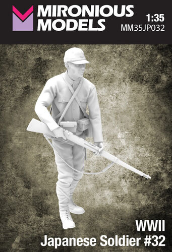 NEW! Mironious Models 35JP032 Japanese WWII Soldier No.32 (1 Figure)