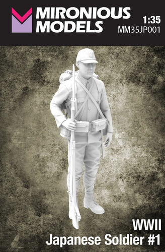 NEW! Mironious Models 35JP001 Japanese WWII Soldier No.1 (1 Figure)
