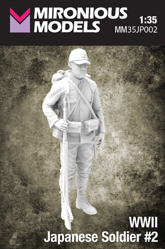 NEW! Mironious Models 35JP002 Japanese WWII Soldier No.2 (1 Figure)