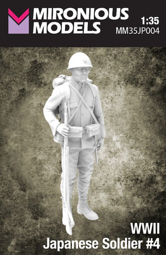 NEW! Mironious Models 35JP004 Japanese WWII Soldier No.4 (1 Figure)