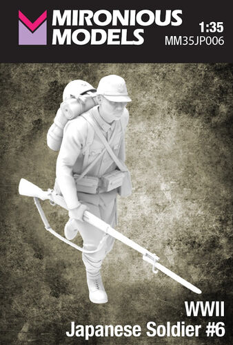 NEW! Mironious Models 35JP006 Japanese WWII Soldier No.6 (1 Figure)