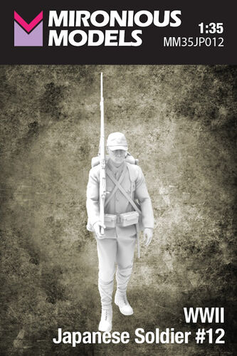 NEW! Mironious Models 35JP012 Japanese WWII Soldier No.12 (1 Figure)