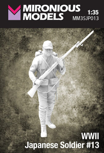 NEW! Mironious Models 35JP013 Japanese WWII Soldier No.13 (1 Figure)