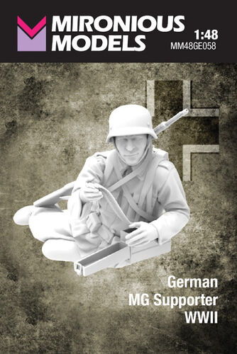 Mironious Models 48GE058 German WWII MG Supporter (1 Figure)