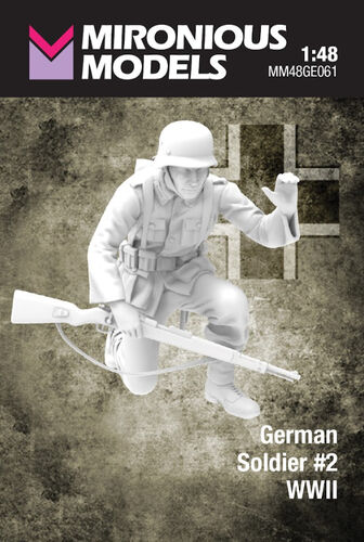Mironious Models 48GE061 German WWII Soldier No.2 (1 Figure)