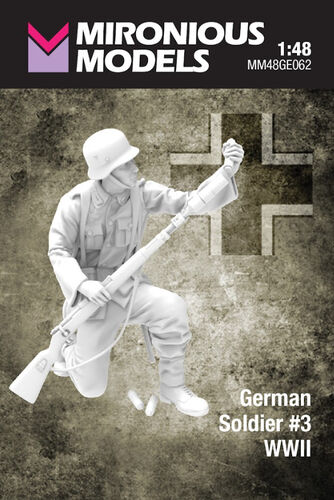 NEW! Mironious Models 48GE062 German WWII Soldier No.3 (1 Figure)