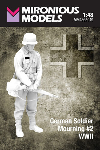 NEW! Mironious Models 48GE049 German WWII Mourning No.2 (1 Figure)