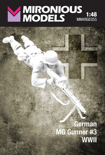 Mironious Models 48GE055 German WWII MG Gunner No.3 (1 Figure)