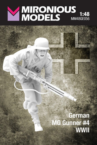 NEW! Mironious Models 48GE056 German WWII MG Gunner No.4 (1 Figure)