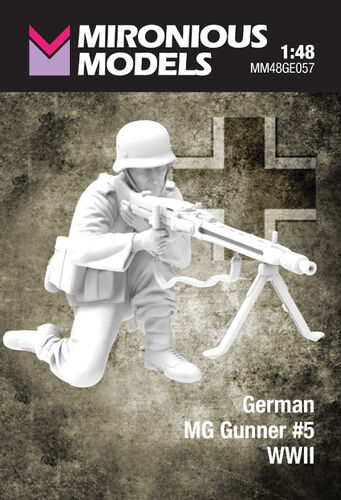 NEW! Mironious Models 48GE057 German WWII MG Gunner No.5 (1 Figure)