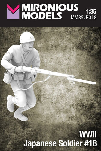 NEW! Mironious Models 35JP018 Japanese WWII Soldier No.18 (1 Figure)
