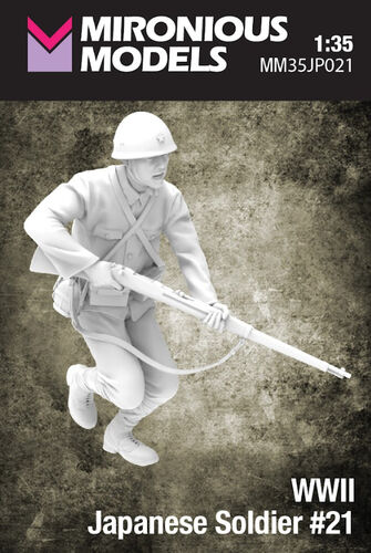 NEW! Mironious Models 35JP021 Japanese WWII Soldier No.21 (1 Figure)