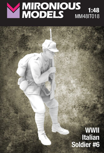 NEW! Mironious Models 48IT018 Italian WWII Soldier No.6 (1 Figure)