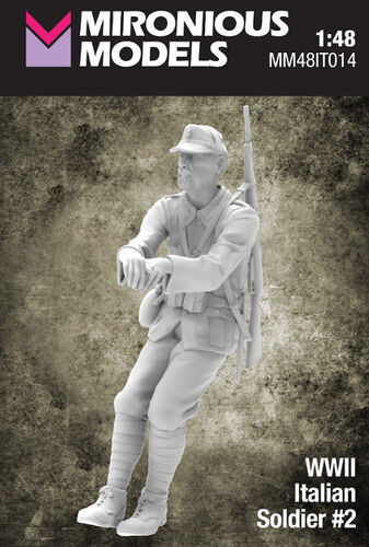 NEW! Mironious Models 48IT014 Italian WWII Soldier No.2 (1 Figure)