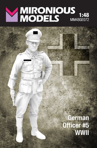 NEW! Mironious Models 48GE072 German WWII Officer No.5 (1 Figure)