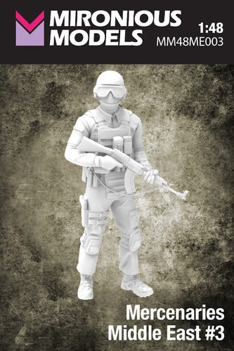 NEW! Mironious Models 48ME003 Mercenaries Middle East No.3 (1 Figure)
