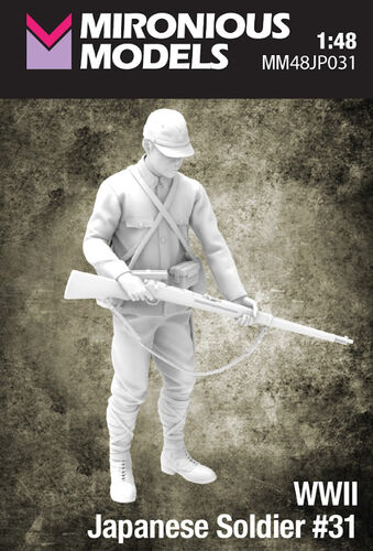 NEW! Mironious Models 48JP031 Japanese WWII Soldier No.31 (1 Figure)