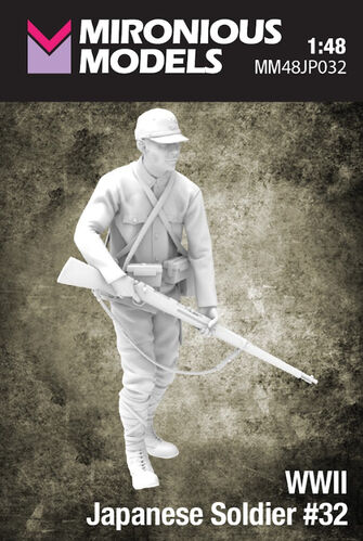 NEW! Mironious Models 48JP032 Japanese WWII Soldier No.32 (1 Figure)