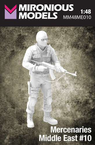 NEW! Mironious Models 48ME010 Mercenaries Middle East No.10 (1 Figure)
