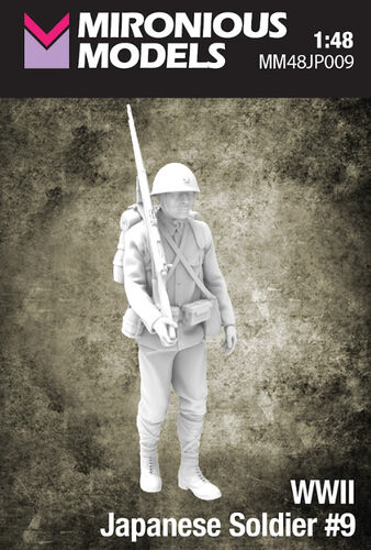 NEW! Mironious Models 48JP009 Japanese WWII Soldier No.9 (1 Figure)